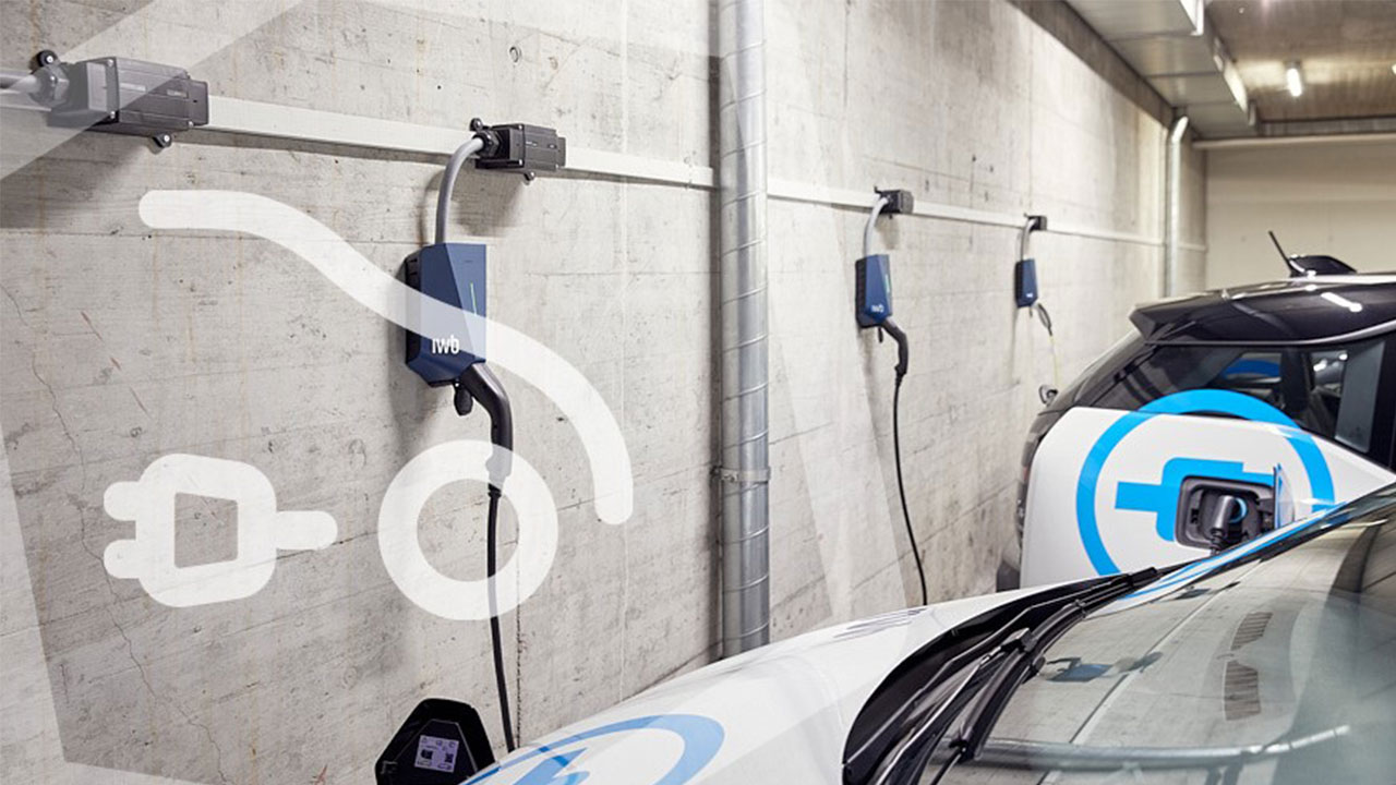 Tiefgarage mit Ladestationen für Elektroautos aufwerten | IWB